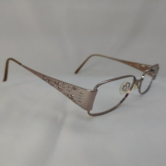 Elle | Accessories | Elle Eyeglass Frames El8754 Full Metal Rim Pink ...